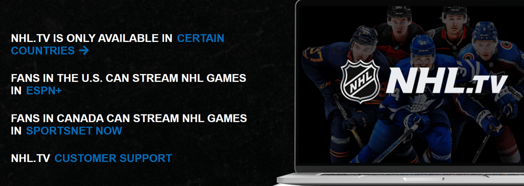 Workaround for NHL Blackouts on ESPN+ and NHL.tv | CoolTechZone